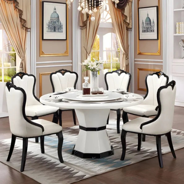 SWISS Dining Table + 6 Chairs | THE FURNITURE GUYS NAIROBI