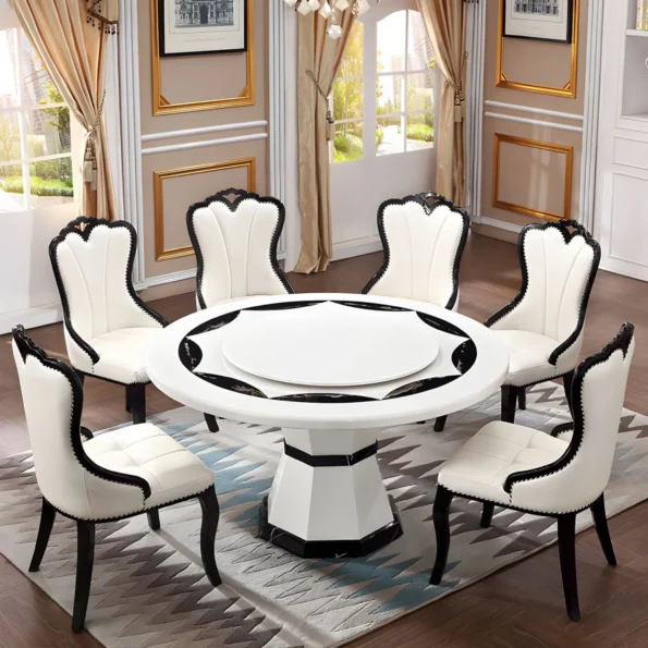 SWISS Dining Table + 6 Chairs | THE FURNITURE GUYS NAIROBI